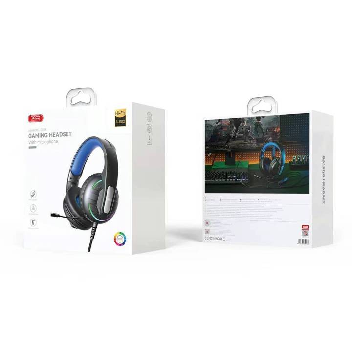2in1 Audio Cable Gaming Headset With Microphone Model XO GE09 | Lazada PH