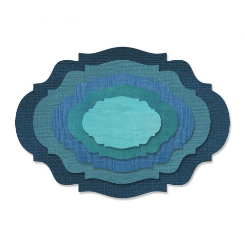 Sizzix Thinlits Die Set 5PK - Stacked Baroque by Tim Holtz | Lazada PH