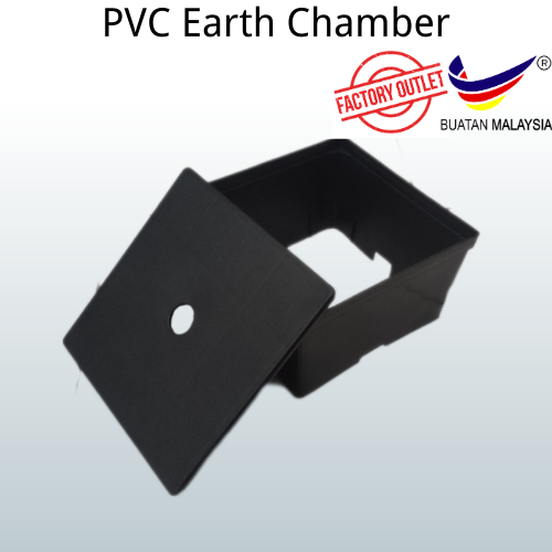 PVC Earth Chamber / Plastic Grounding Box | Lazada