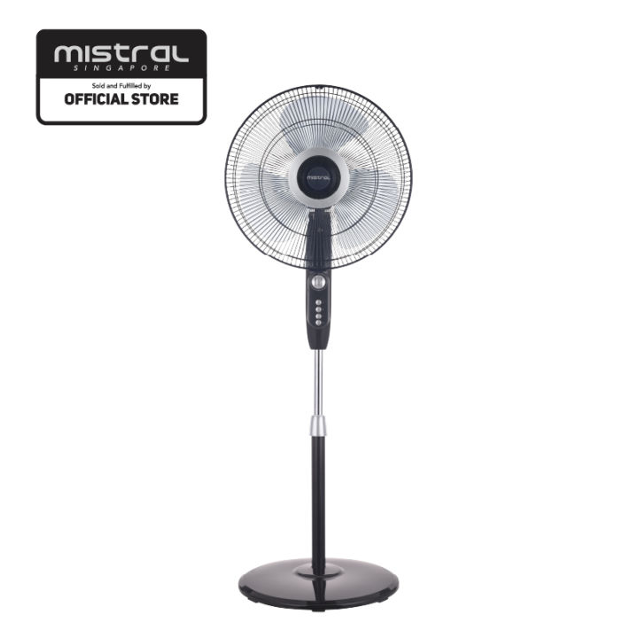 Mistral 16 inch Stand Fan MSF1693 - Black | Lazada Singapore