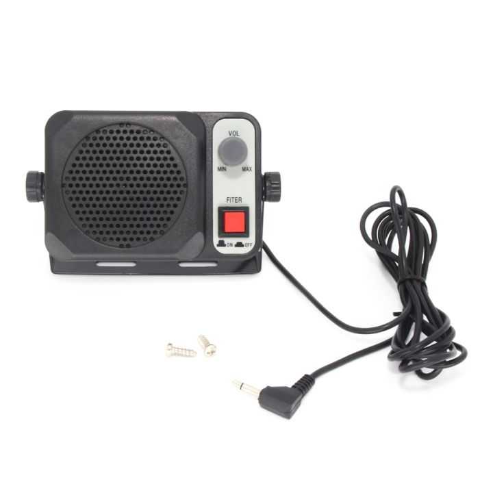 TS-650 Mini External Speaker TS650 For Yaesu Kenwood Radio Transceiver 3.5mm Mobile Loudspeaker ...