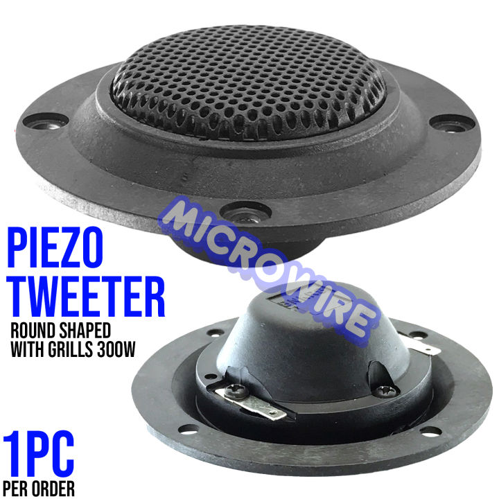 MW 300W Round Piezo Tweeter PT-018B – Compact & Durable (Per Piece ...