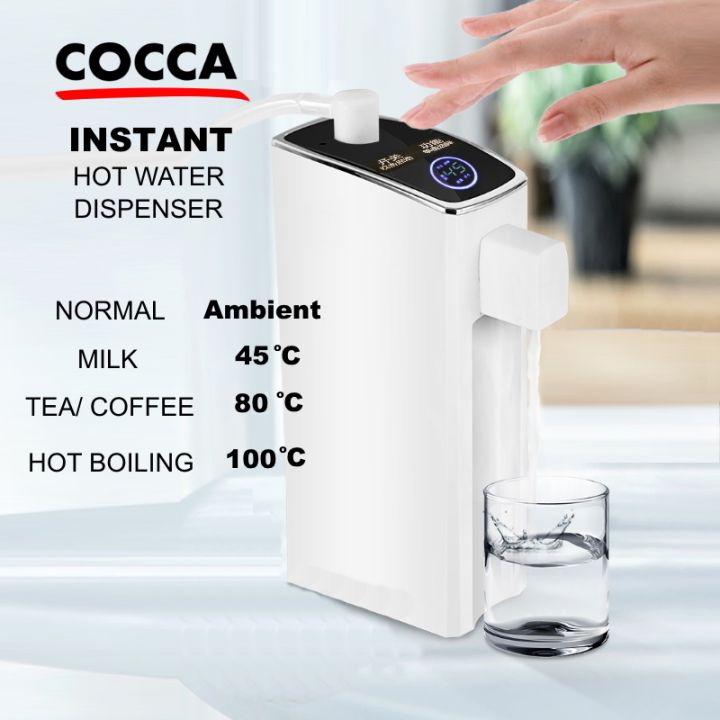 COCCA Portable Instant Hot Water Dispenser 2 Seconds Instant Hot Water ...
