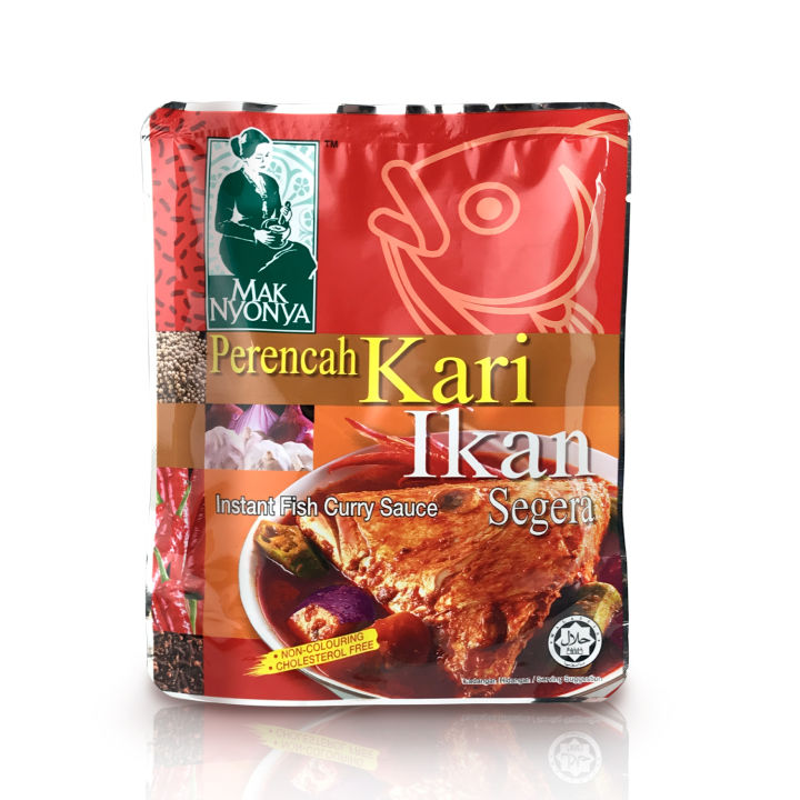 Mak Nyonya 200g Instant Fish Curry Sauce [HALAL] Exp 09/2024 ...