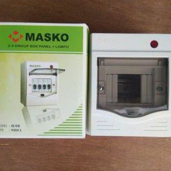 Masko Box MCB 2-4 Grup 2 3 4 Group IB OB + Lampu 9204 L Inbow Outbow ...