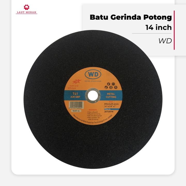 Mata Gerinda Potong WD 14 inch / Cutting Wheel WD 14 inch | Lazada ...