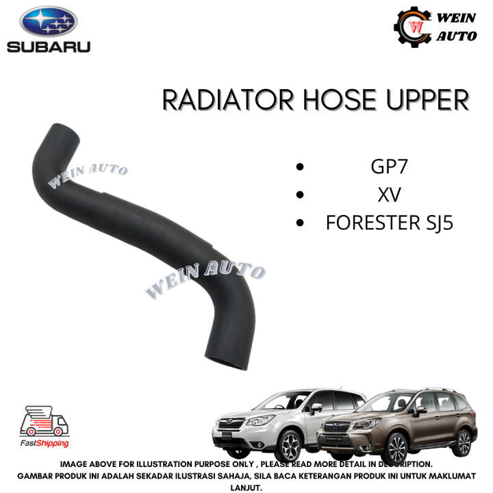 SUBARU GENUINE RADIATOR HOSE UPPER FOR SUBARU XV , GP7 , FORESTER SJ5 ...