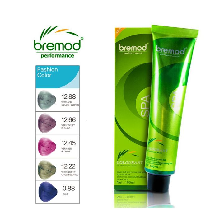 Bremod Hair Color (Fashion Color) with Oxidizing Cream 100g 9% | Lazada PH