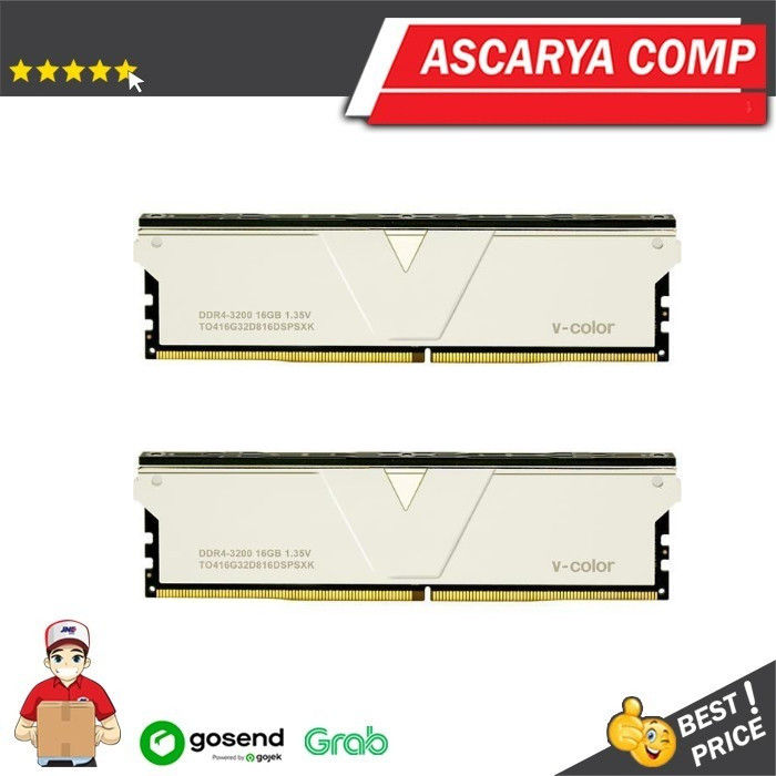 V-COLOR SKYWALKER PLUS DDR4 32GB (2x16GB) 3200MHz - TO416G32D816DSPSXK ...