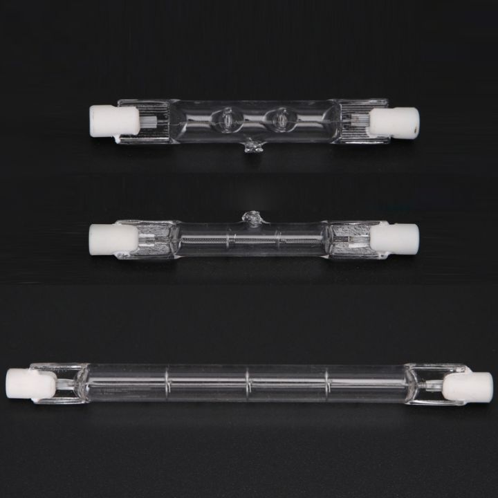 R7S Halogen Linear Light Bulb 100W/150W/500W 78mm/118mm Double Ended AC ...