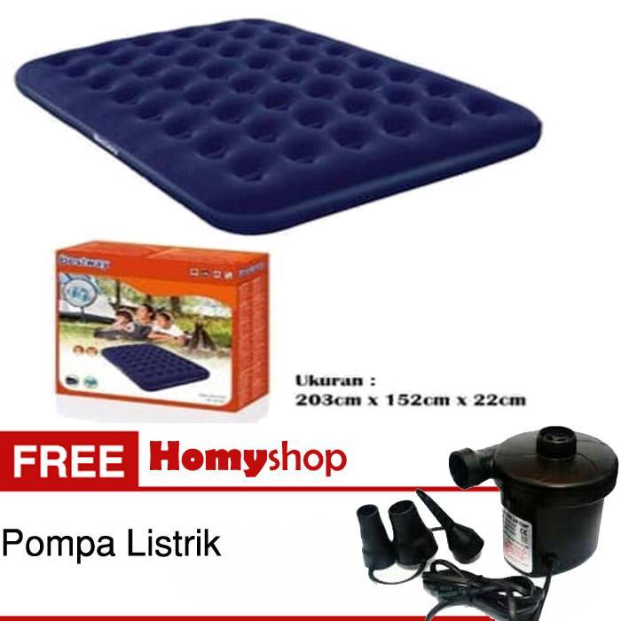 Kasur Angin Bestway Ukuran Queen Seri 67003 FREE Pompa Listrik - Kasur ...