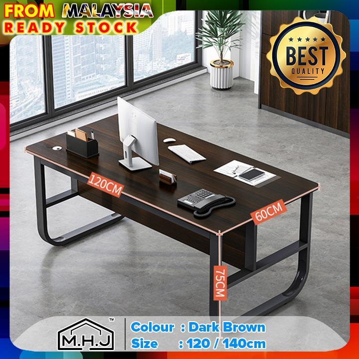 MHJ (PM108) A363 U-Shaped Modern Stylish Wood Computer Desk Home Office ...
