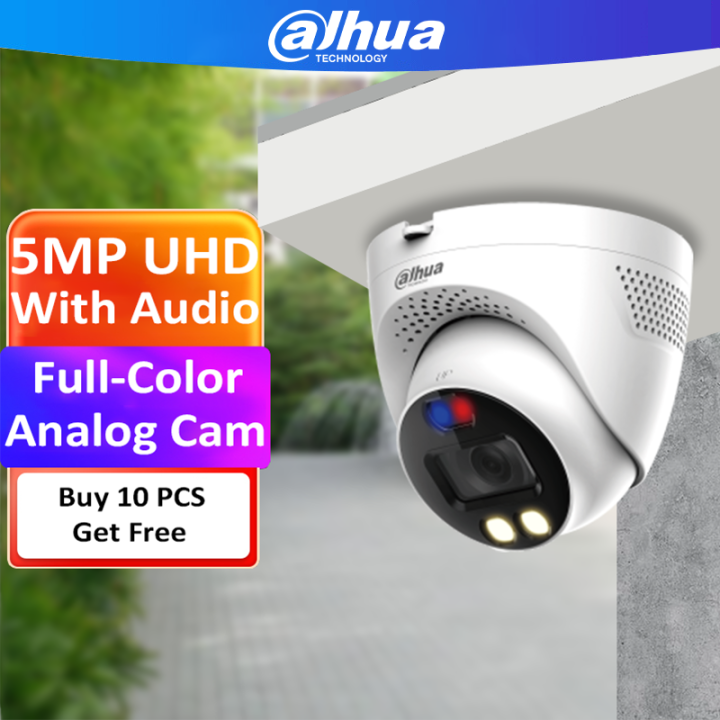 Dahua 2/5MP HD Full-Color Eyeball CCTV Camera Indoor Wired With Audio ...