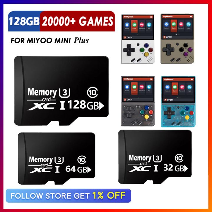 Memory Card TF Card SD card For MIYOO MINI PLUS Handheld Game Console ...