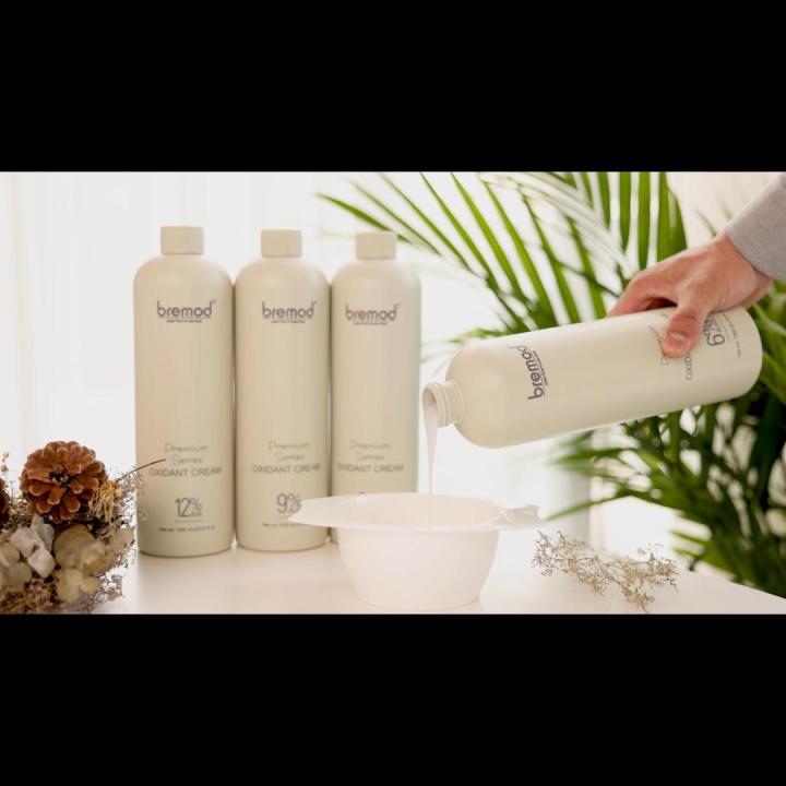 Bremod Premium Series Oxidizer 1000 ml (3%,6%,9%,12%) better for hair ...