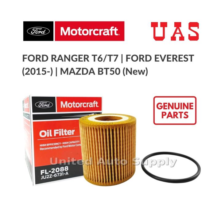 FORD Motorcraft Oil Filter For Ford Ranger T6 T7 Everest Mazda BT50 ...