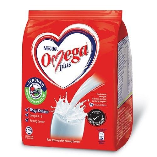 NESTLE Omega Plus Milk Powder 1KG/900G - Original / Chocolate | Lazada ...
