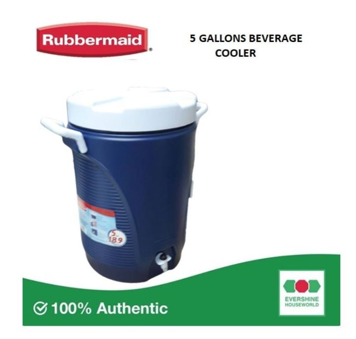 RUBBERMAID 5 GALLONS BEVERAGE COOLER | Lazada PH