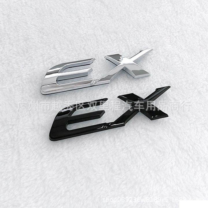 For TOYOTA Corolla EX logo english letter sticker Rear trunk emblem Car ...