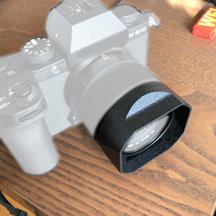 Lens Hood Sun Shade For Fuji XF35C XF 23mm F2 Hood XF WR Accessories R B0E4 Slr 35mm Camera F/2 ...