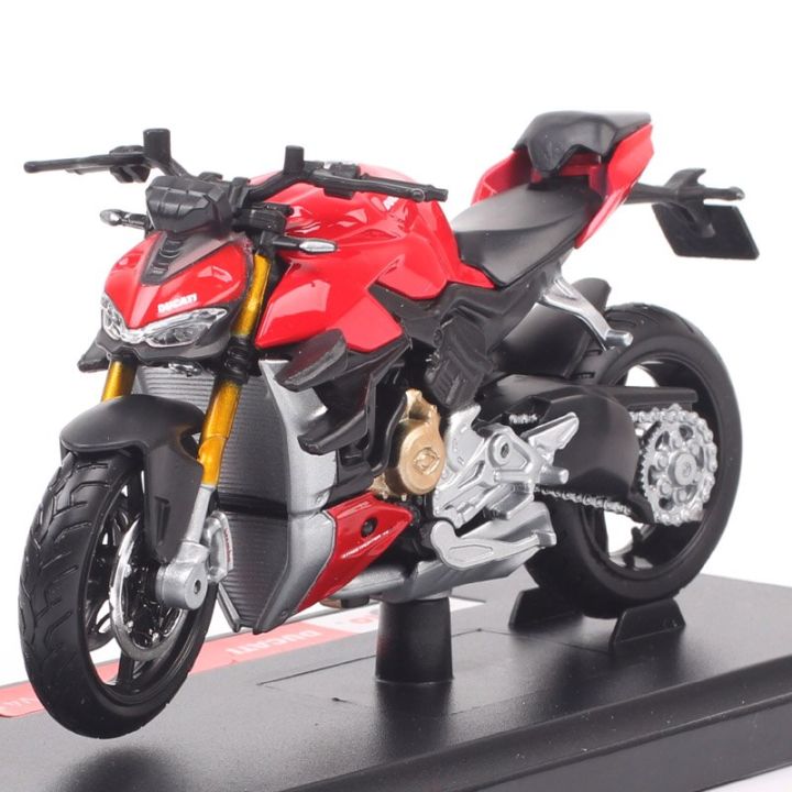 Kids 1/18 Scale Maisto Mini Ducati Super V4 S Motorcycle Diecasts & Toy ...