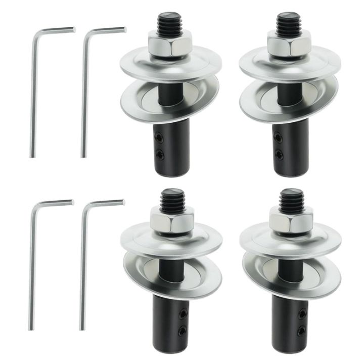 4PCS Bench Grinder Extension Shaft Arbor Extender 8mm to 10mm with ...