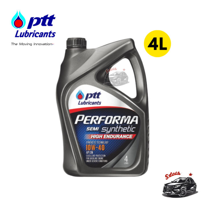 PTT Lubricants Performa Semi Synthetic High Endurance HE SAE 10W-40 4 ...