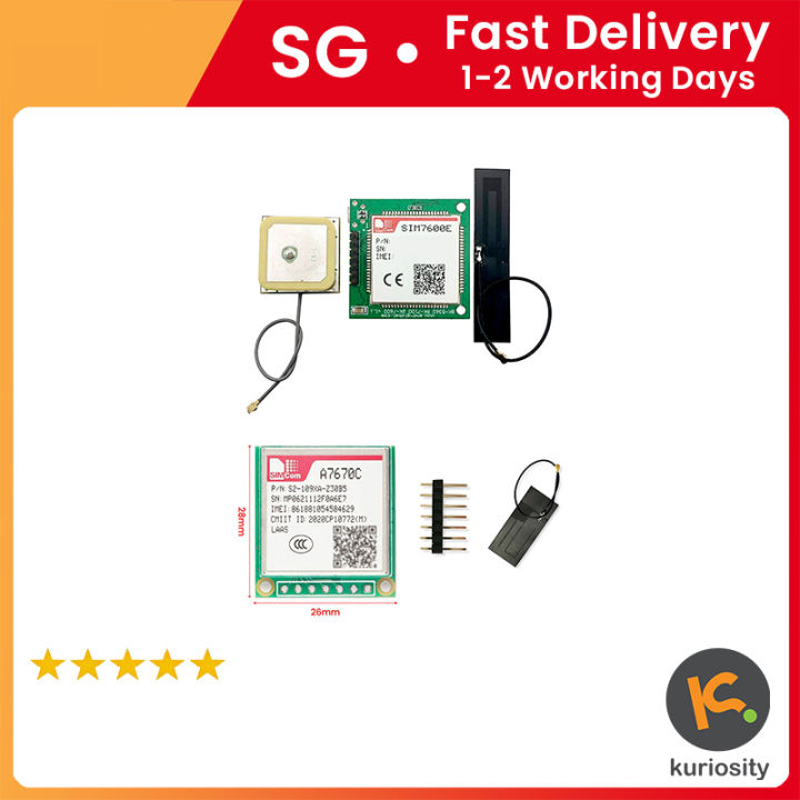 4G 3G GPS GSM Module SIM7600E A7670C | Lazada Singapore
