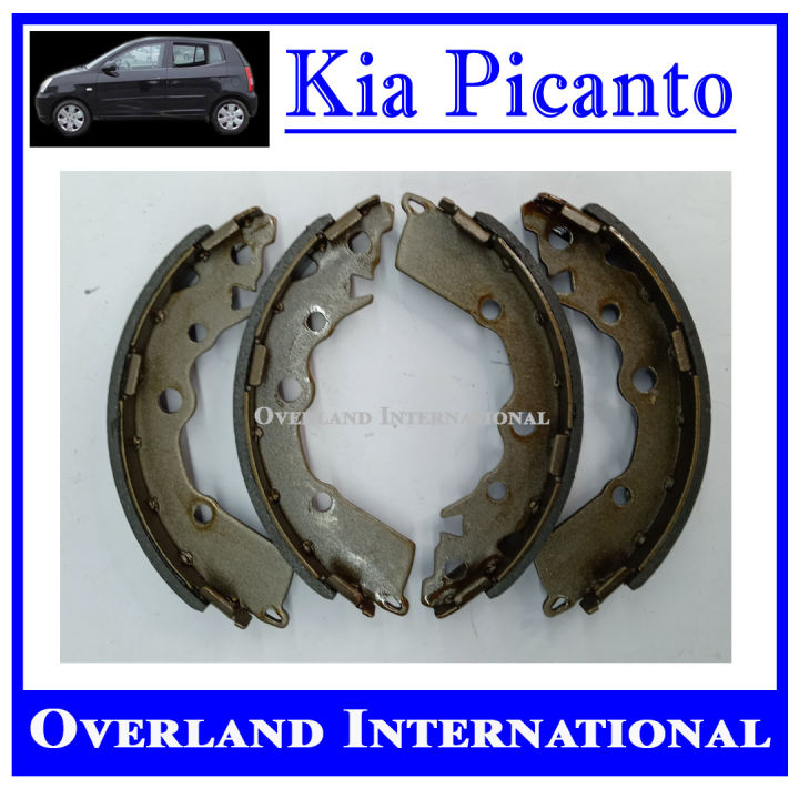 BRAKE SHOE SET KIA PICANTO 2013-2019, 58305-1YA00/58350-1YA00 | Lazada PH