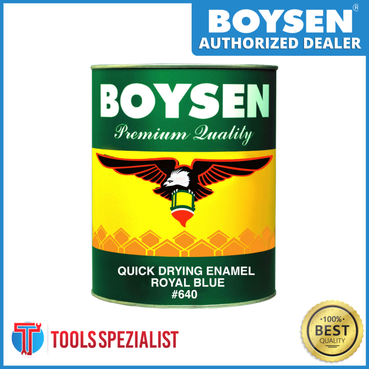 BOYSEN B640 QDE ROYAL BLUE 4L | Lazada PH