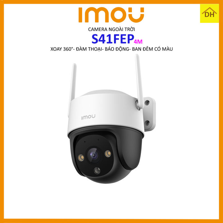 Camera IMOU PTZ S41FEP 4M 2K Xoay 360 Độ- Đàm Thoại 2 Chiều- Ban Đêm Có ...