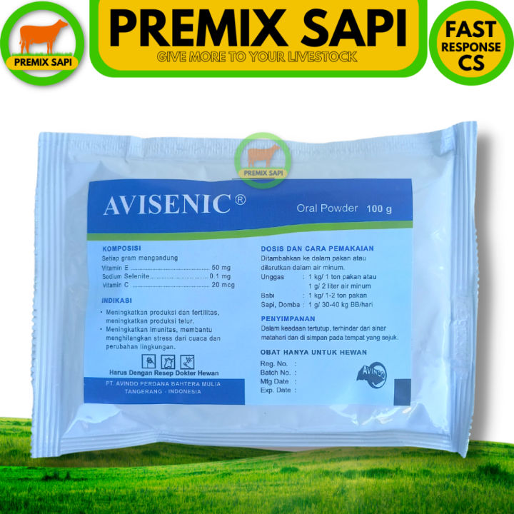 VITAMIN E SELENIUM AVISENIC 100 GRAM - Vitamin Untuk Meningkatkan ...