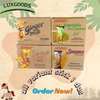 Vegetable Cheese Gingger Milk Curry Stick Sesame Stick Biskuit Biskitop ...