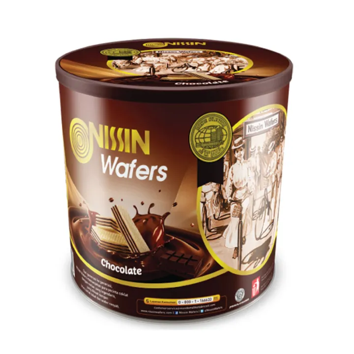 Nissin Wafers Chocolate 570 gr NISSIN WAFER CHOCOLATE KLG 570g | Lazada Indonesia