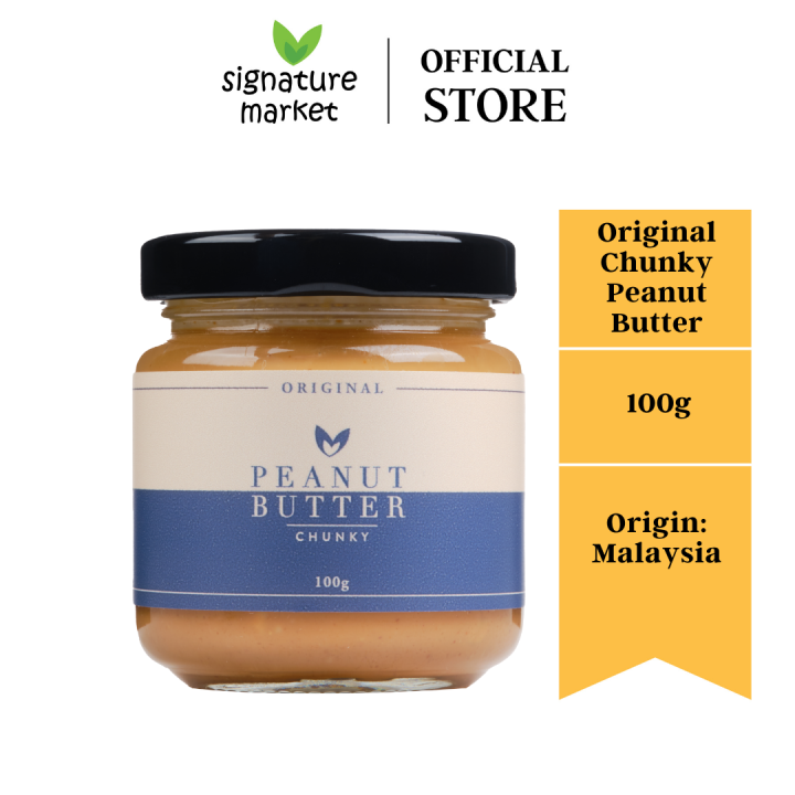 Signature Market Original Chunky Peanut Butter (100g) | Lazada