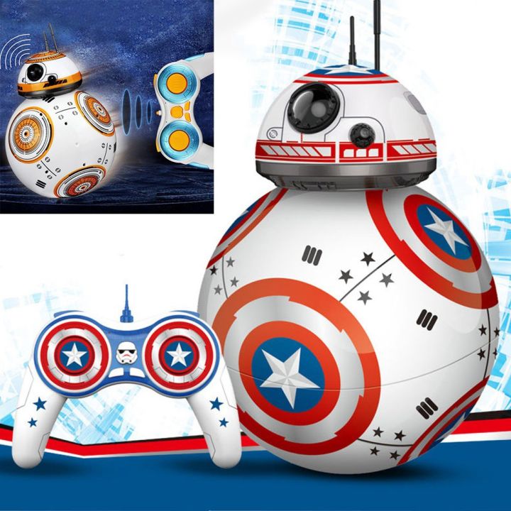 Lucky Fly Star Wars 7 RC BB-8 BB8 หุ่นยนต์รีโมทคอนโทรล | Lazada.co.th