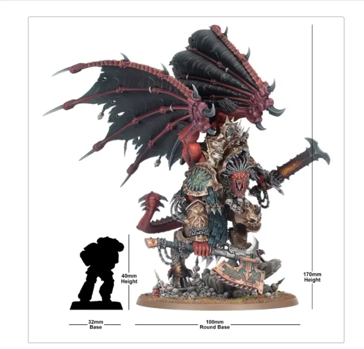 Warhammer 40k Swallowers fear to abuse the demon protozoa Angron Daemon ...