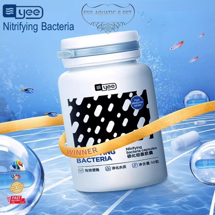 YEE Capsule Tablet Nitrifying Bacteria Aquarium Tank Water Stabilizer ...