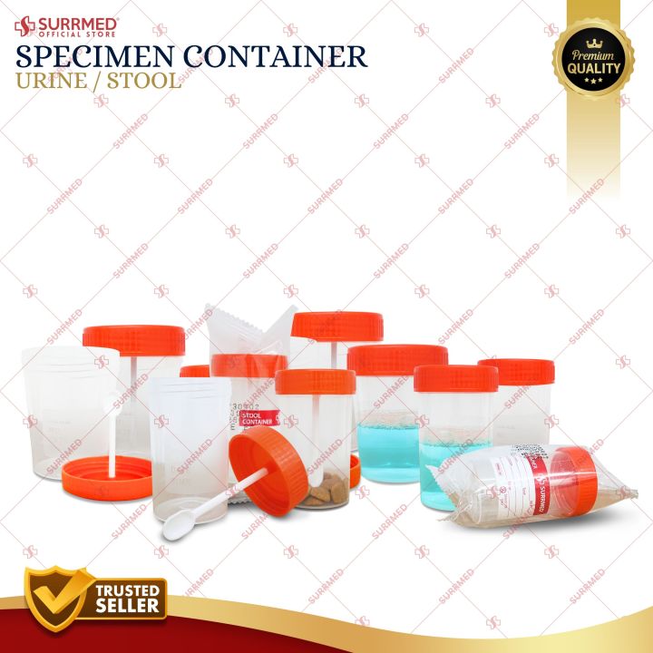 Surrmed Specimen Collection Container Urine Stool Lazada Ph