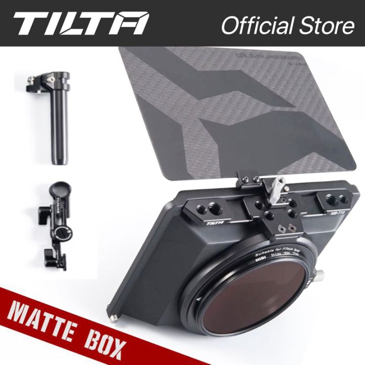 Official Shipment TILTA MB-T15 4*5.65 Mini Matte Box Carbon Fiber Top ...