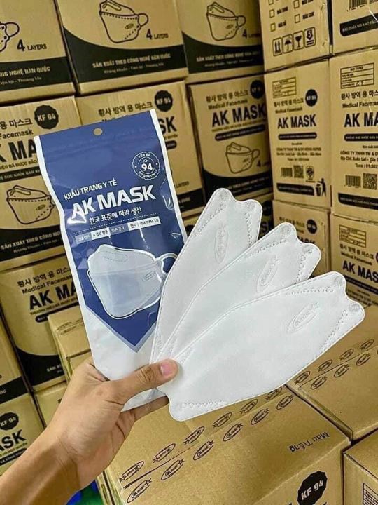 Khẩu Trang AK Mask KF94 Hàn Quốc Kháng Khuẩn, thùng 300 chiếc,, Dai ...