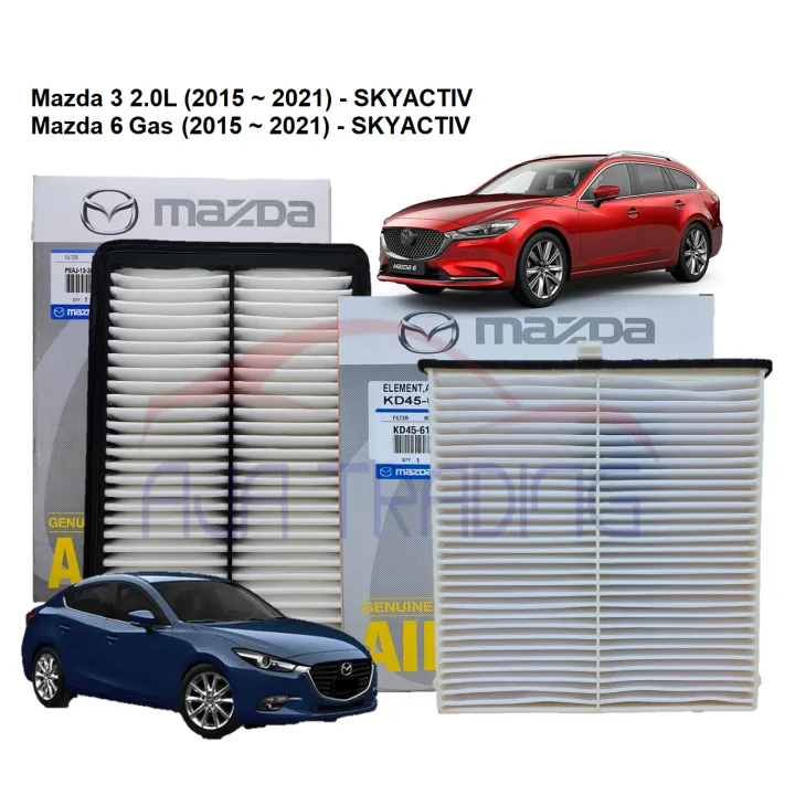Combo Air Filter and Cabin Filter for Mazda 3 2.0L (2015 - 2021), Mazda ...