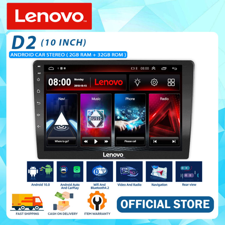 Lenovo D2 ( 10 INCH ) 360° Panoramic Navigation Machine IPS full-view ...