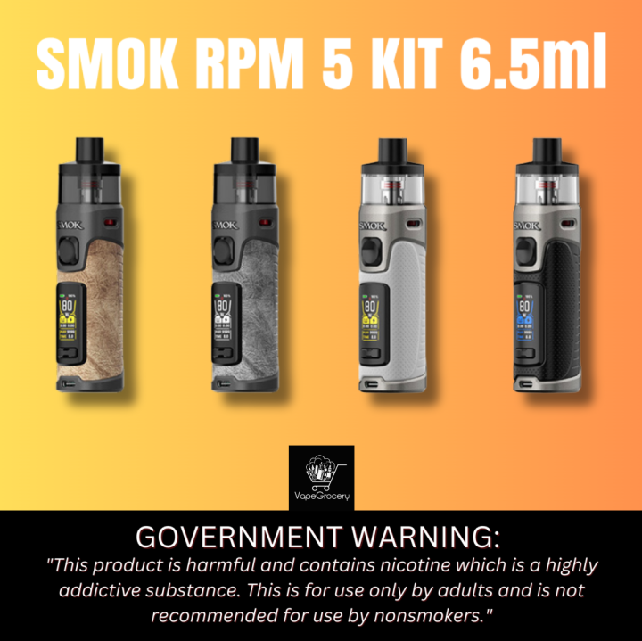 Smok RPM 5 Kit 6.5ml | Lazada PH