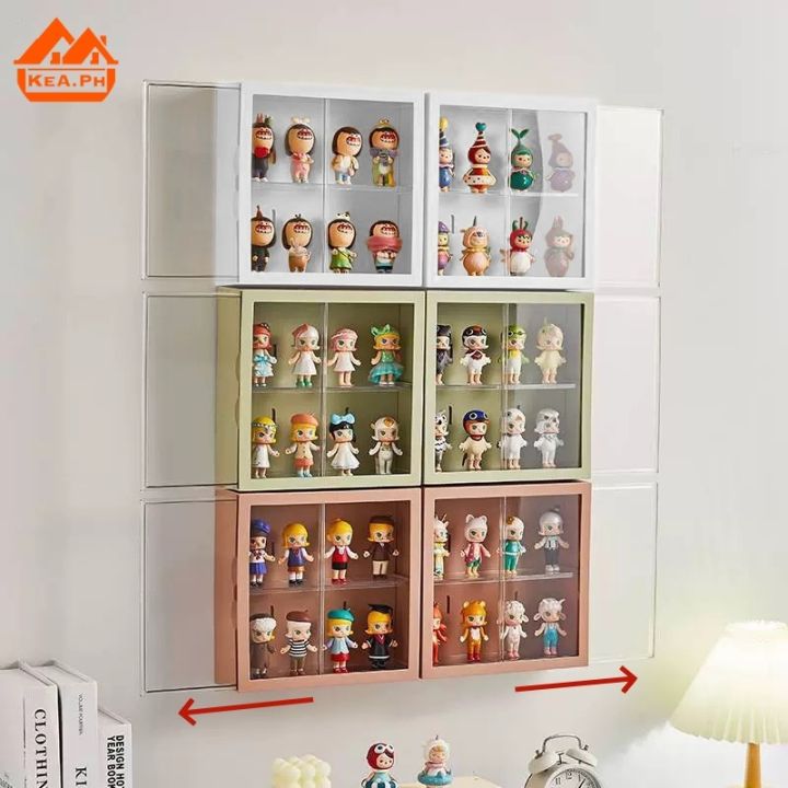 Dust-Proof Acrylic Display Case Wall Mounted Blind Box Storage Display ...