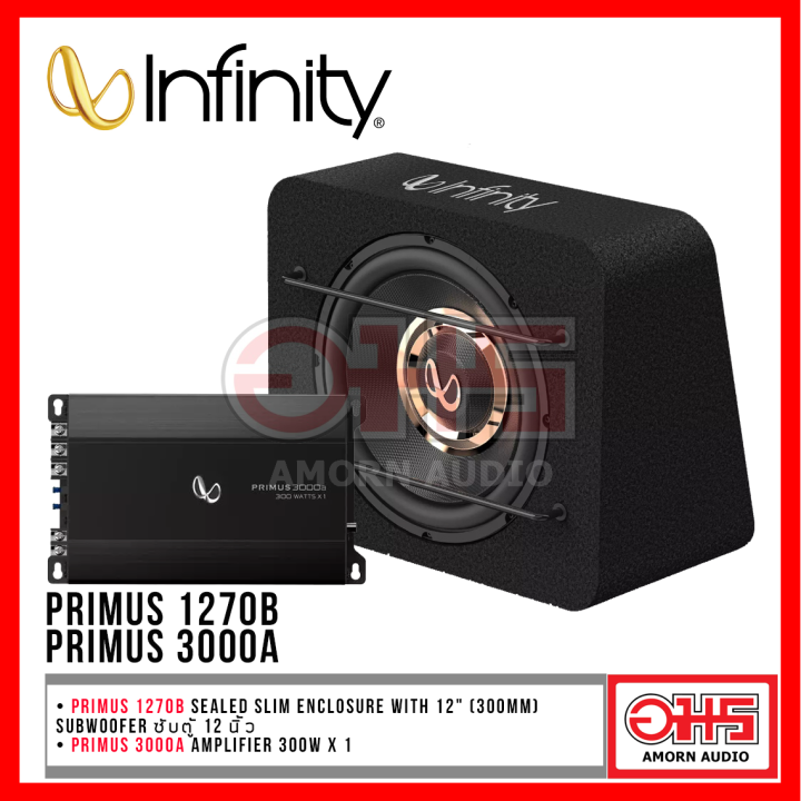Infinity PRIMUS 1270B subwoofer (ซับตู้ 12 นิ้ว) / Infinity PRIMUS ...
