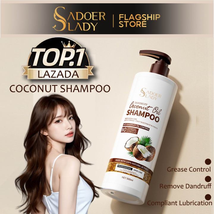 Sadoer Lady Global Main 100% Original Coconut Shampoo Hair Intensive ...