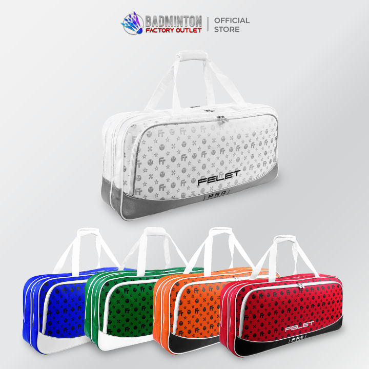 FELET Monogram PRO Series Badminton Racket Backpack Double Bag Double ...