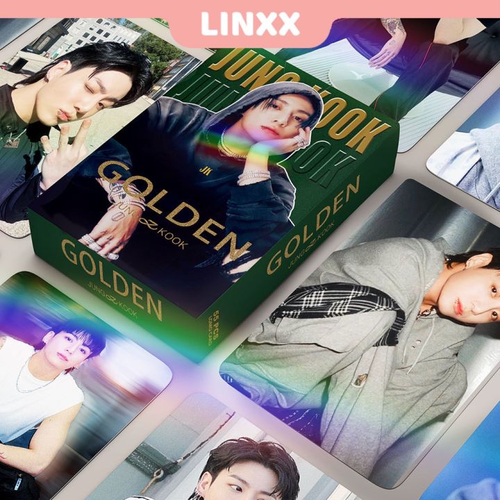 LINXX ชุดโฟโต้การ์ด BTS JK โฮโลแกรมบัตรเลเซอร์ Kpop 55ชิ้น | Lazada.co.th