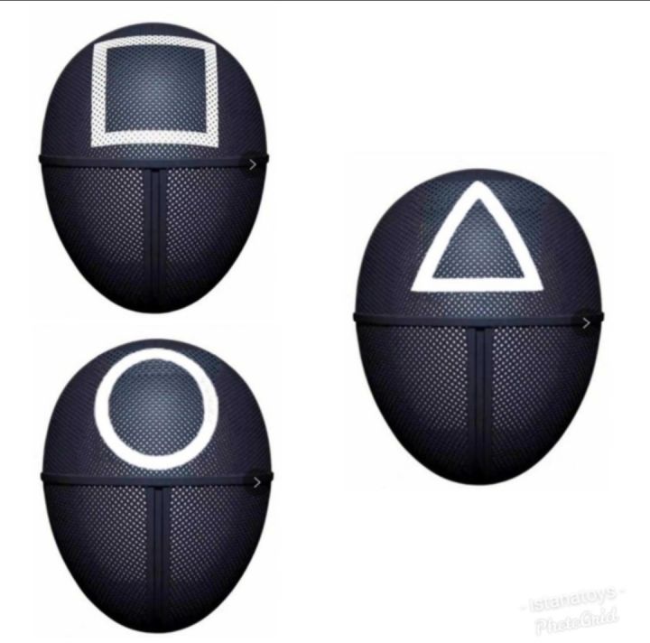 topeng Squid Game Ranger Cosplay Topeng Anak Squid Game Viral | Lazada ...